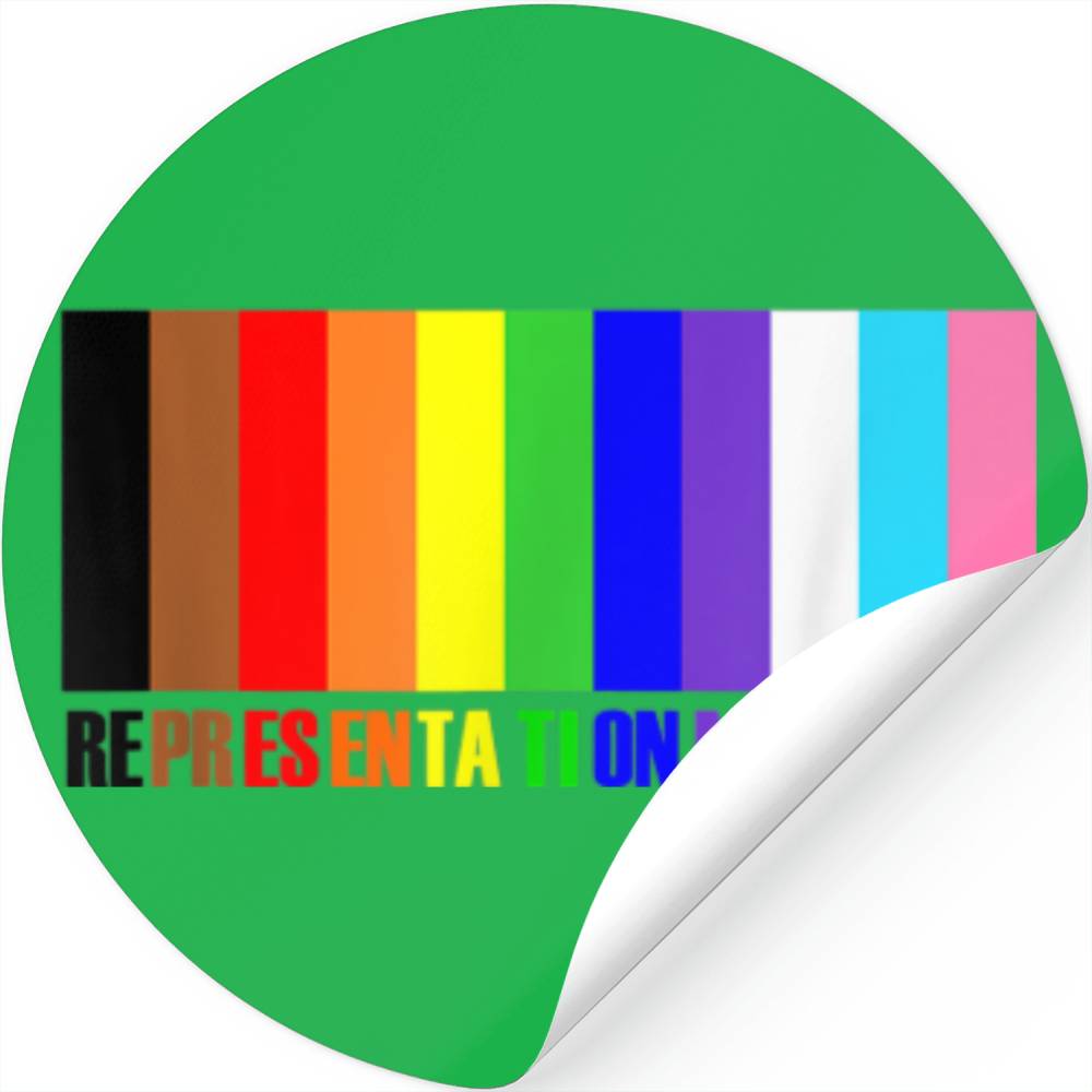 New Trans And People Of Color Inclusive Pride Flag Stickers