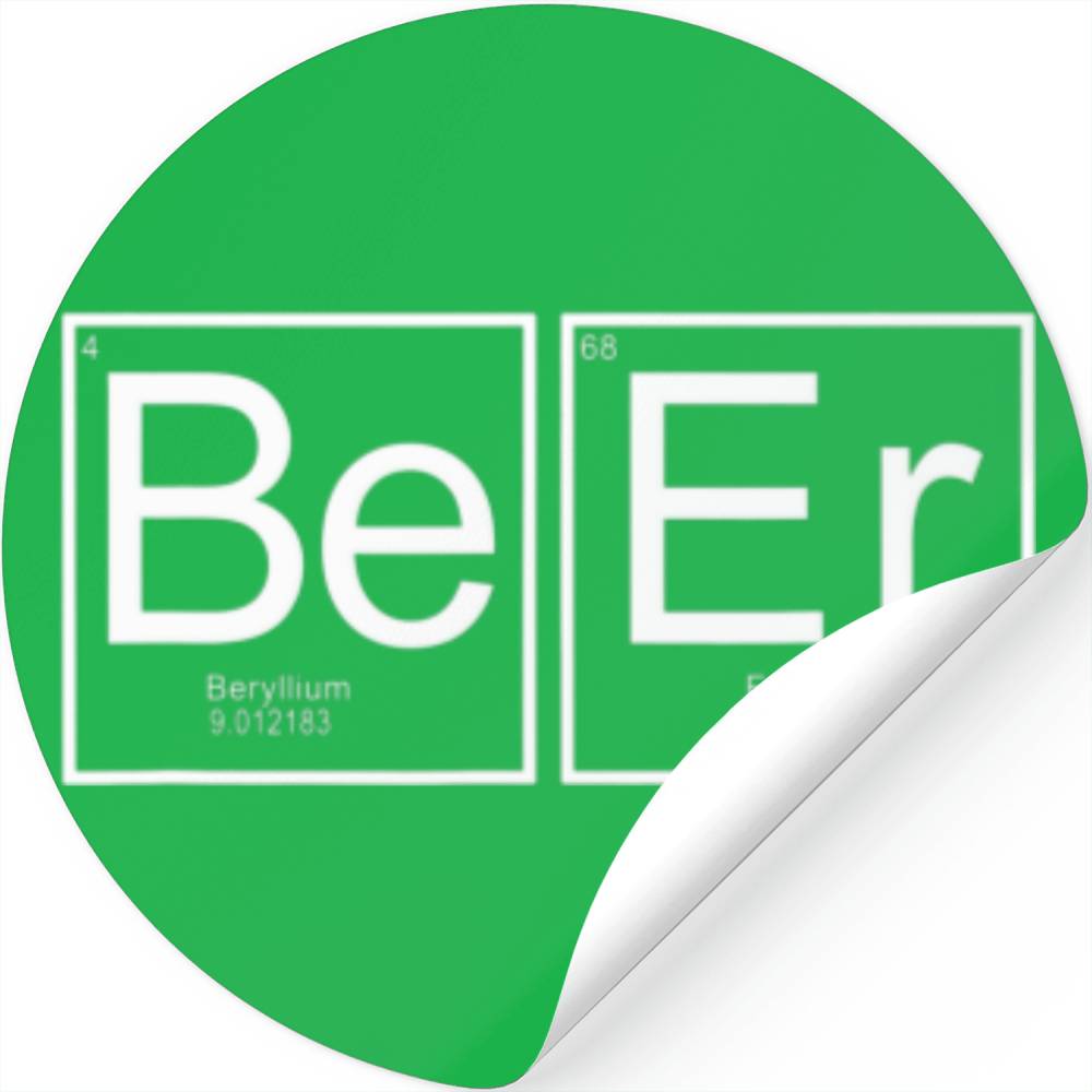 Periodic Table Chemistry With The Elements Be Er Stickers