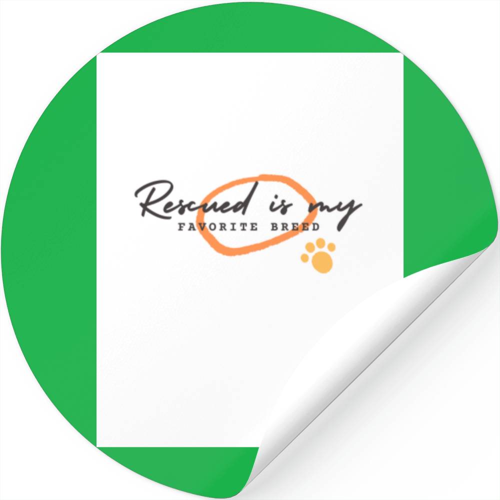 Adopt A Shelter Dog Stickers