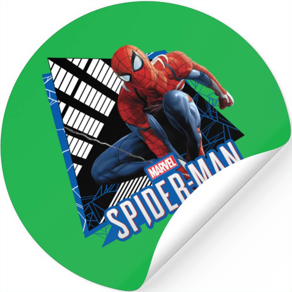 Marvel's Spider-Man | Web Swing Name Graphic Stickers