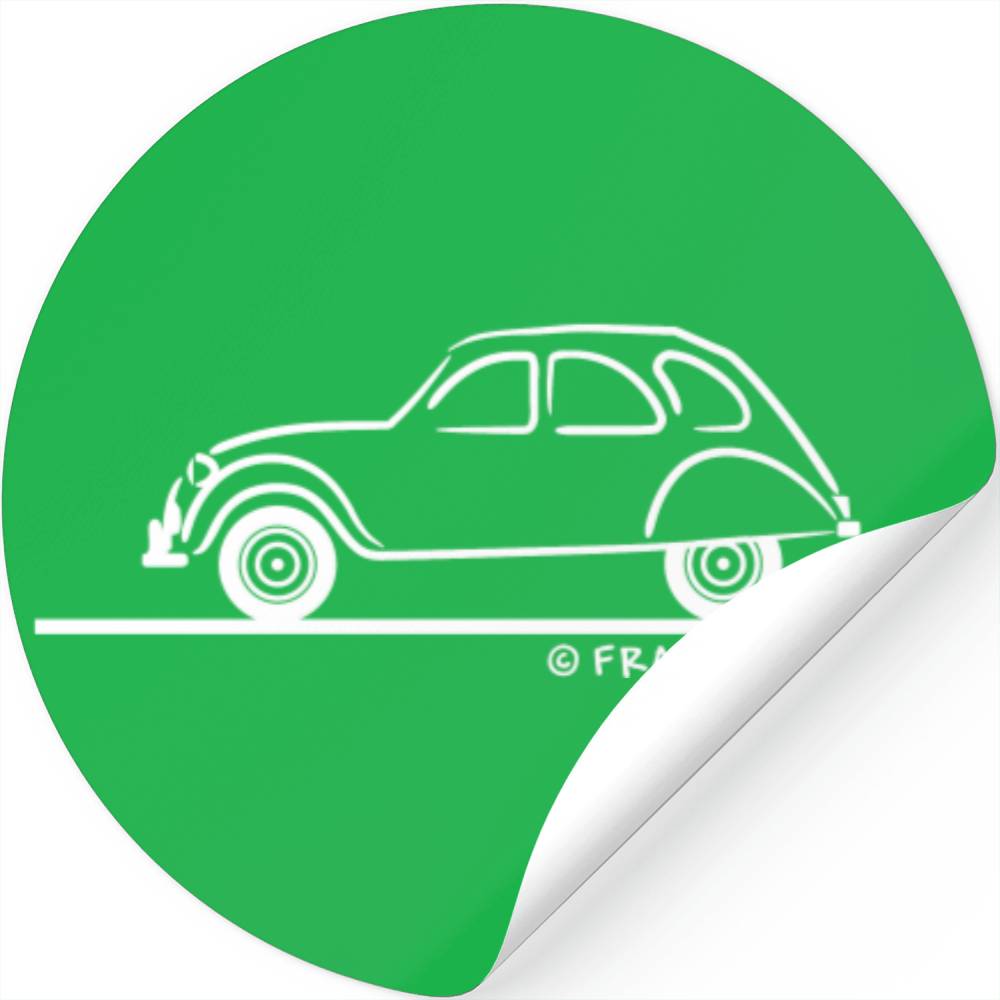 Citroen 2CV Stickers