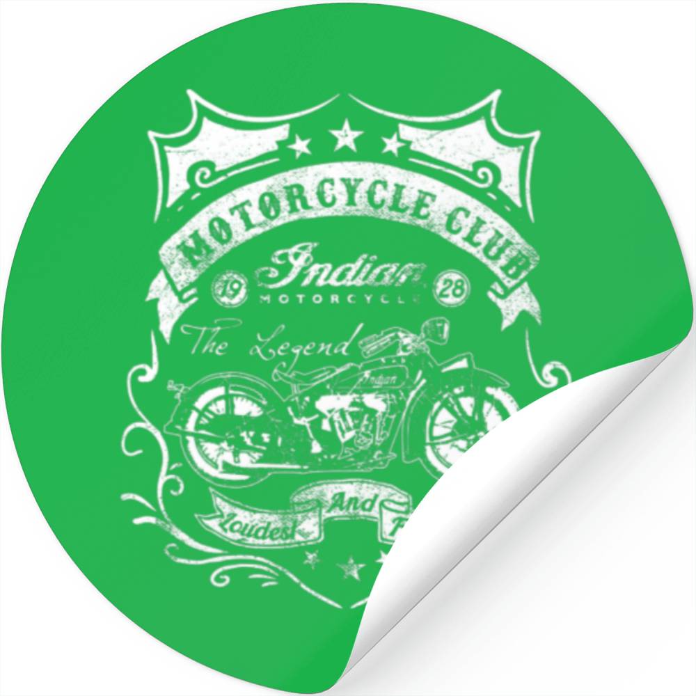 Classic Motorcycle Club Stickers