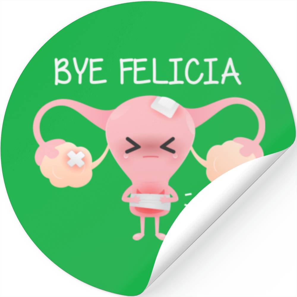 Hysterectomy Support Uterus Removal Stickers