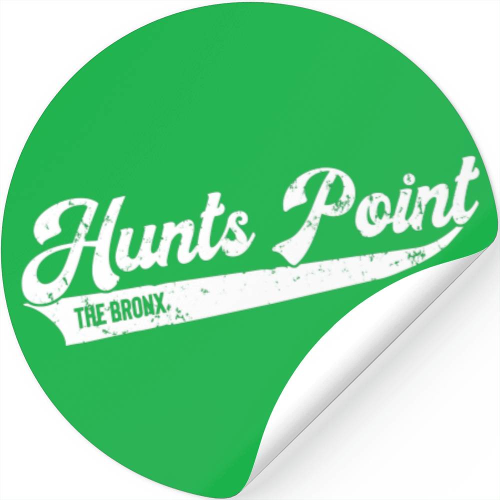 Hunts Point South Bronx New York City Stickers