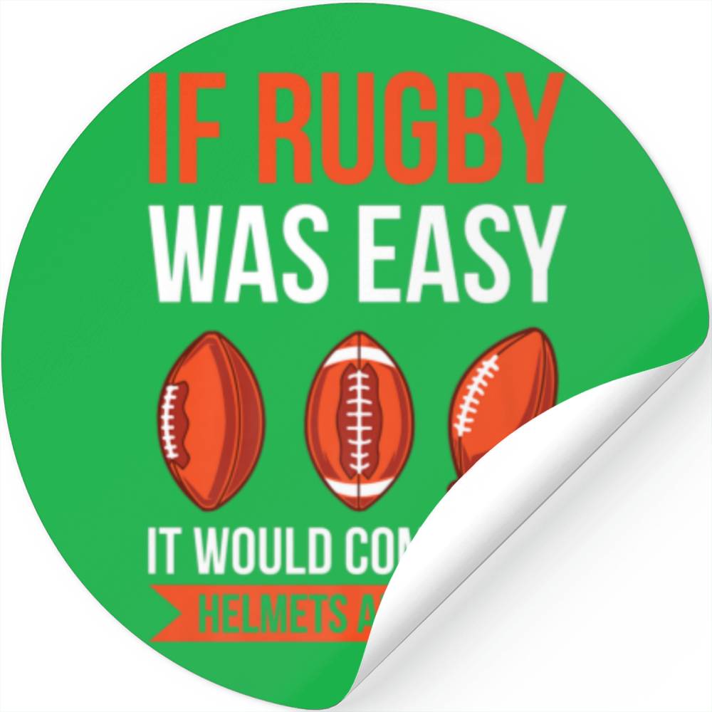Rugby Sport Design For Your Rugby Teammate Stickers