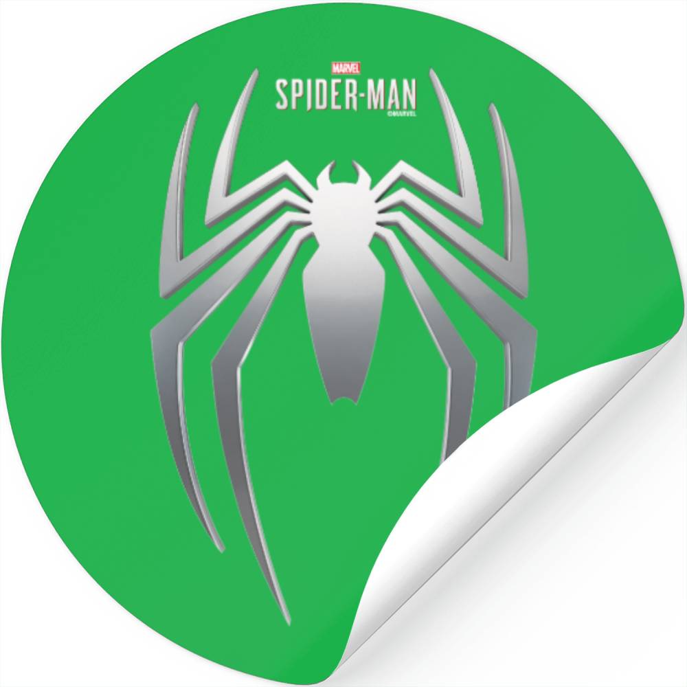 Marvel's Spider-Man | Metal Spider Emblem Stickers