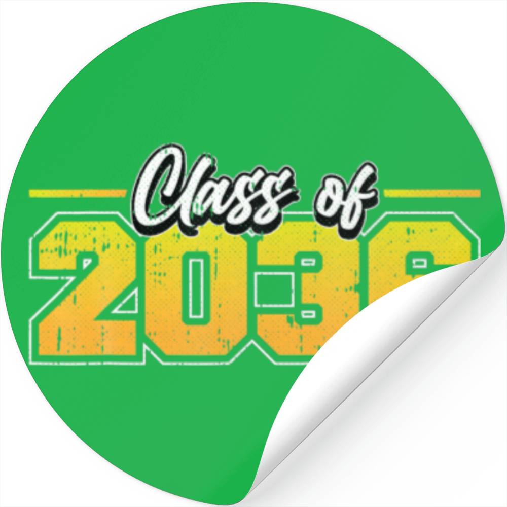 Class Of 2036 Cool First Day Of School Pre-K Kinde Stickers