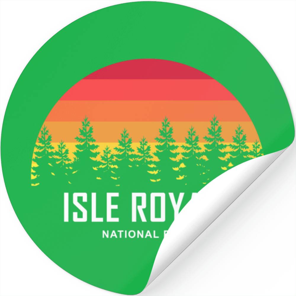 Isle Royale National Park Stickers