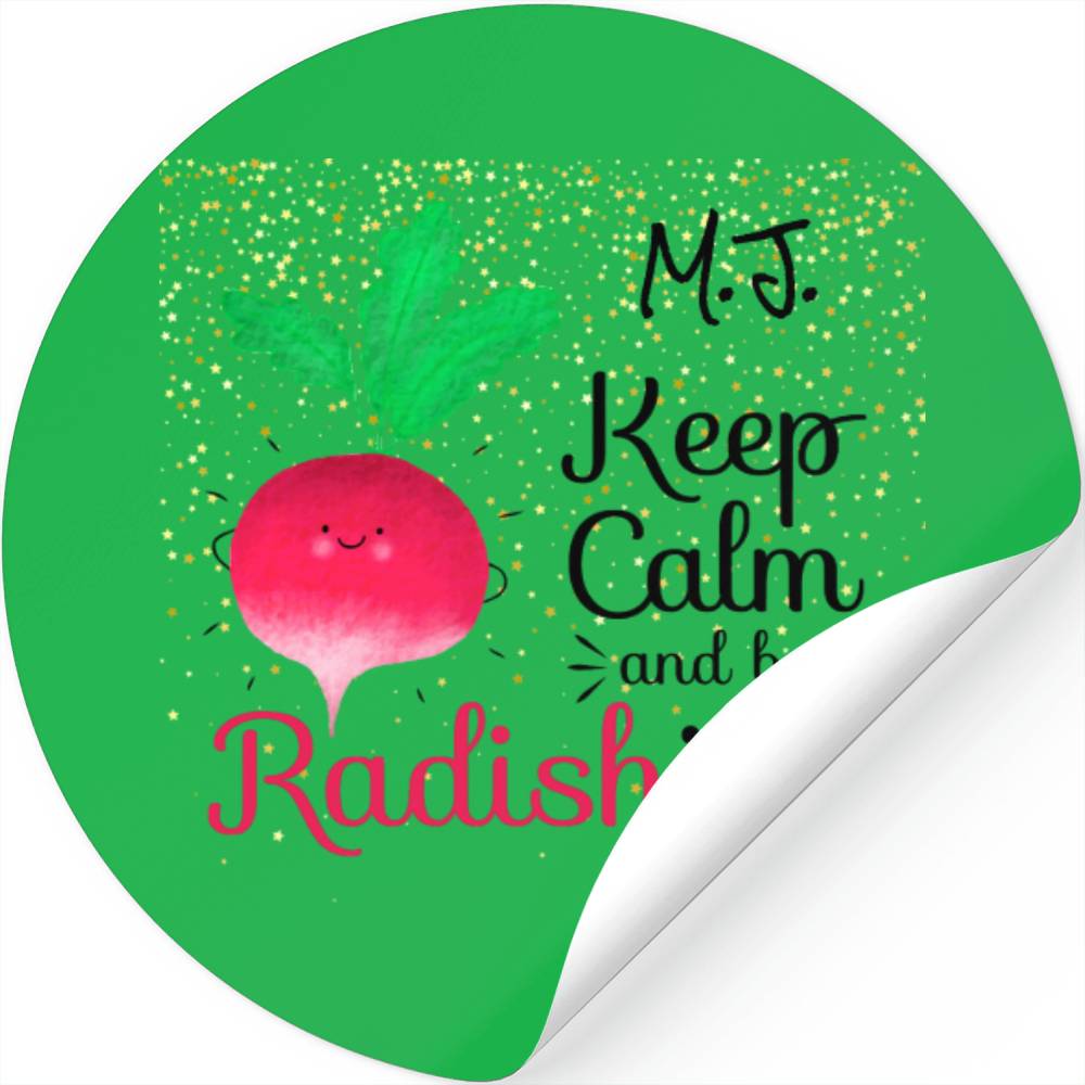 Positive Food Art, Puns And Quotes - Punny Garden Stickers