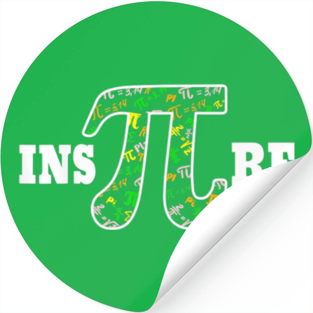 Inspire Pi 3.14 Math Teacher Pi National Day Acade Stickers
