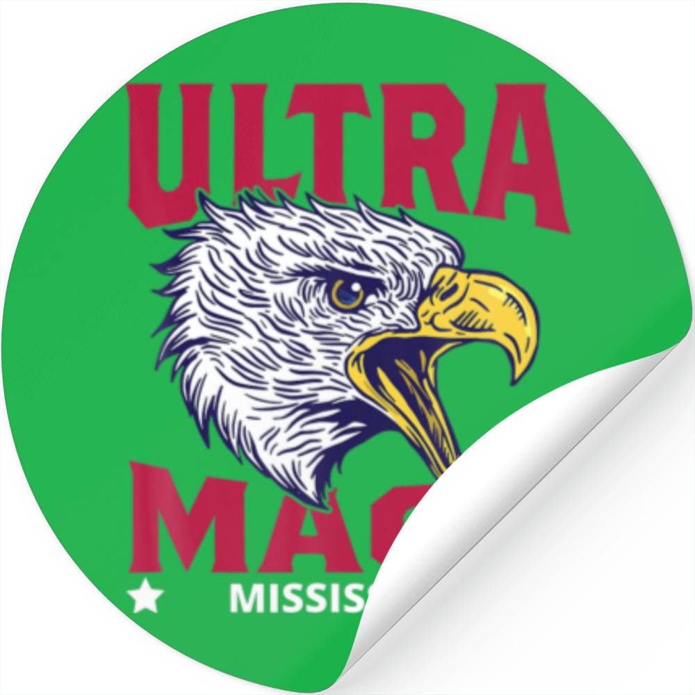 Ultra Maga Proud Ultra-Maga Mississippi Stickers
