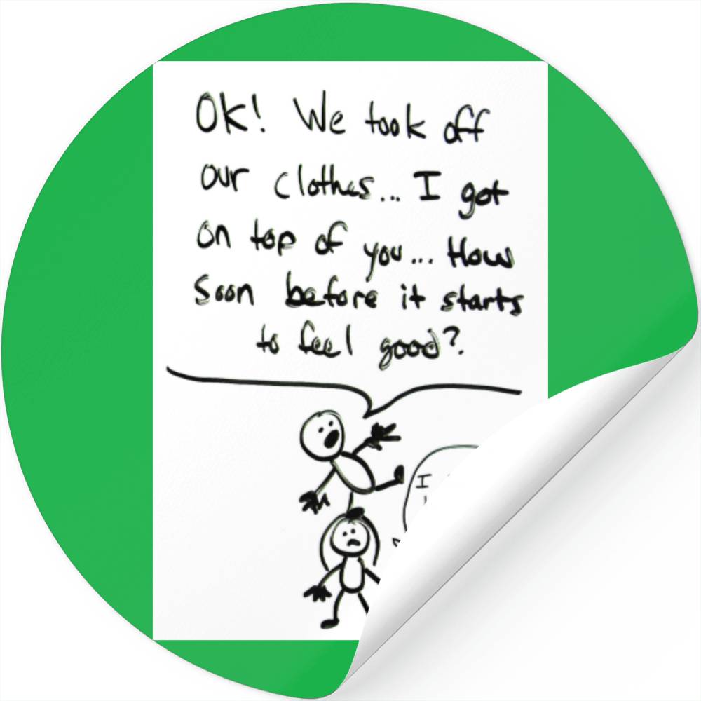 How Soon Before It Starts To Feel Good? | Doodle Stickers