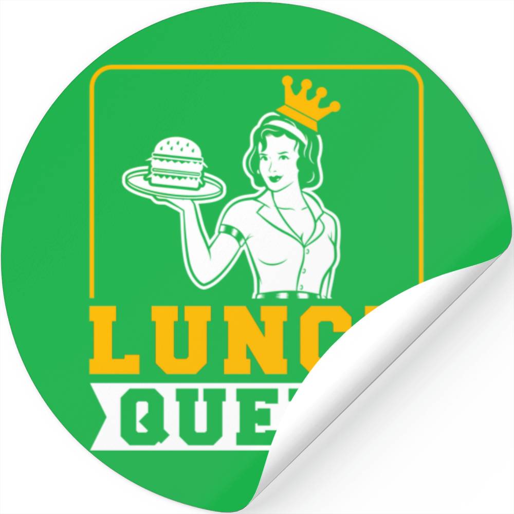 Lunch Lady Lunch Queen Lunch Lady Stickers