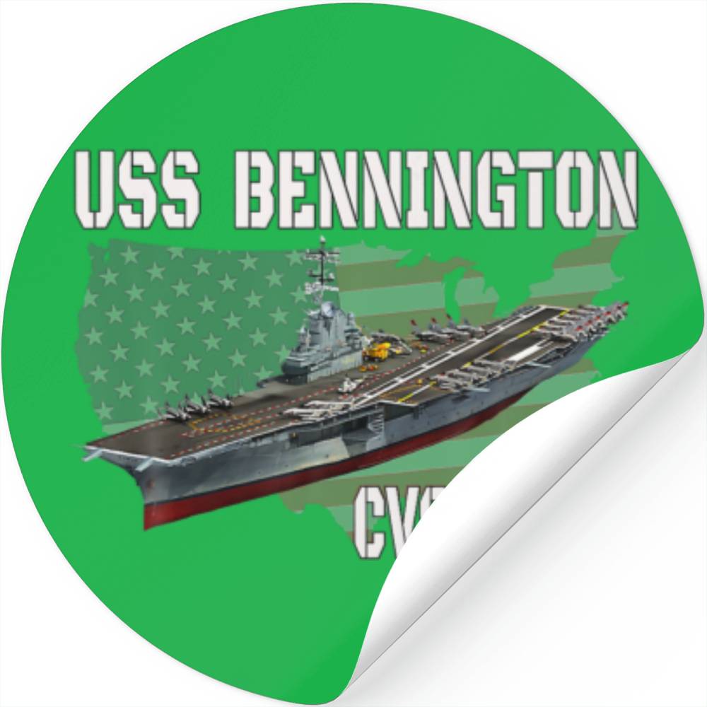 USS Bennington CVS 20 Aircraft Carrier Veterans Da Stickers