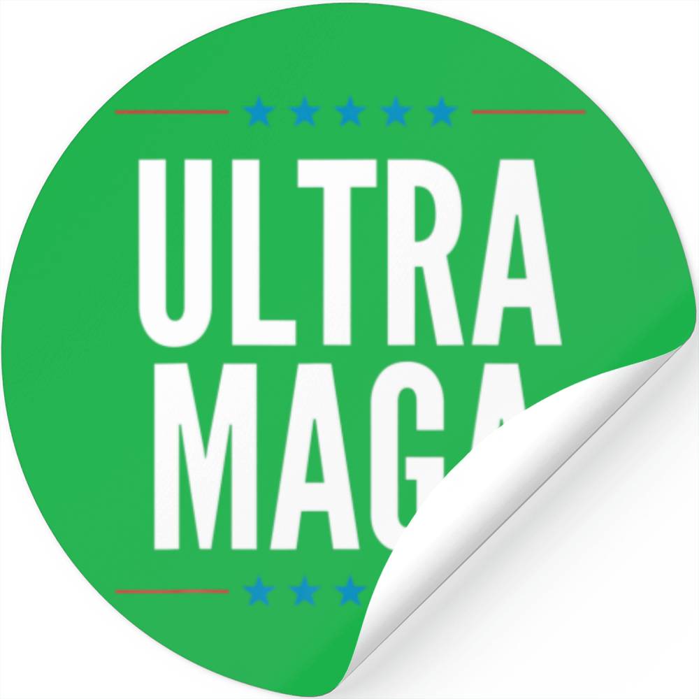 Utra Maga 2024 The Great Maga King Funny Stickers