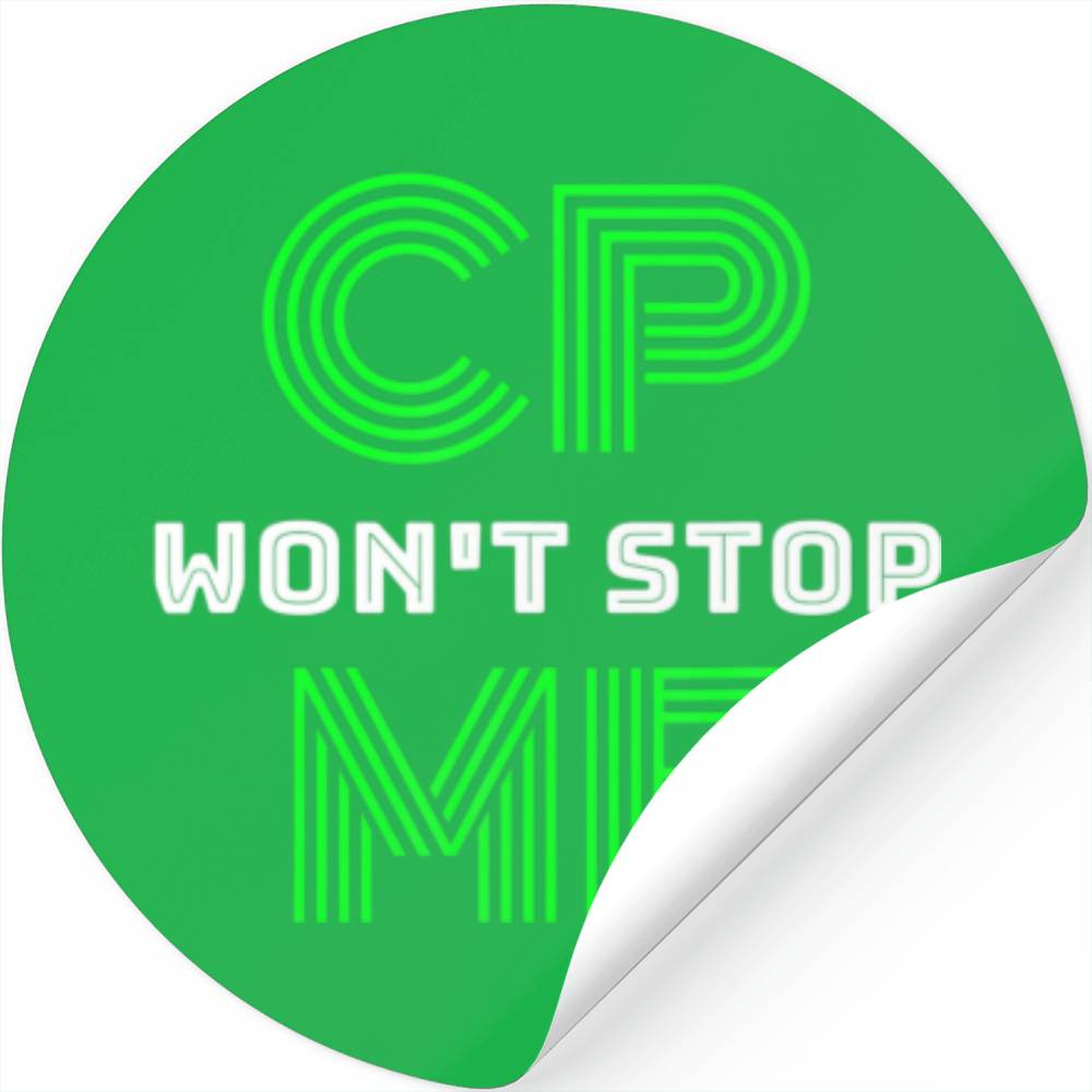 Brain Damage Awareness Cerebral Palsy CP Won't Sto Stickers