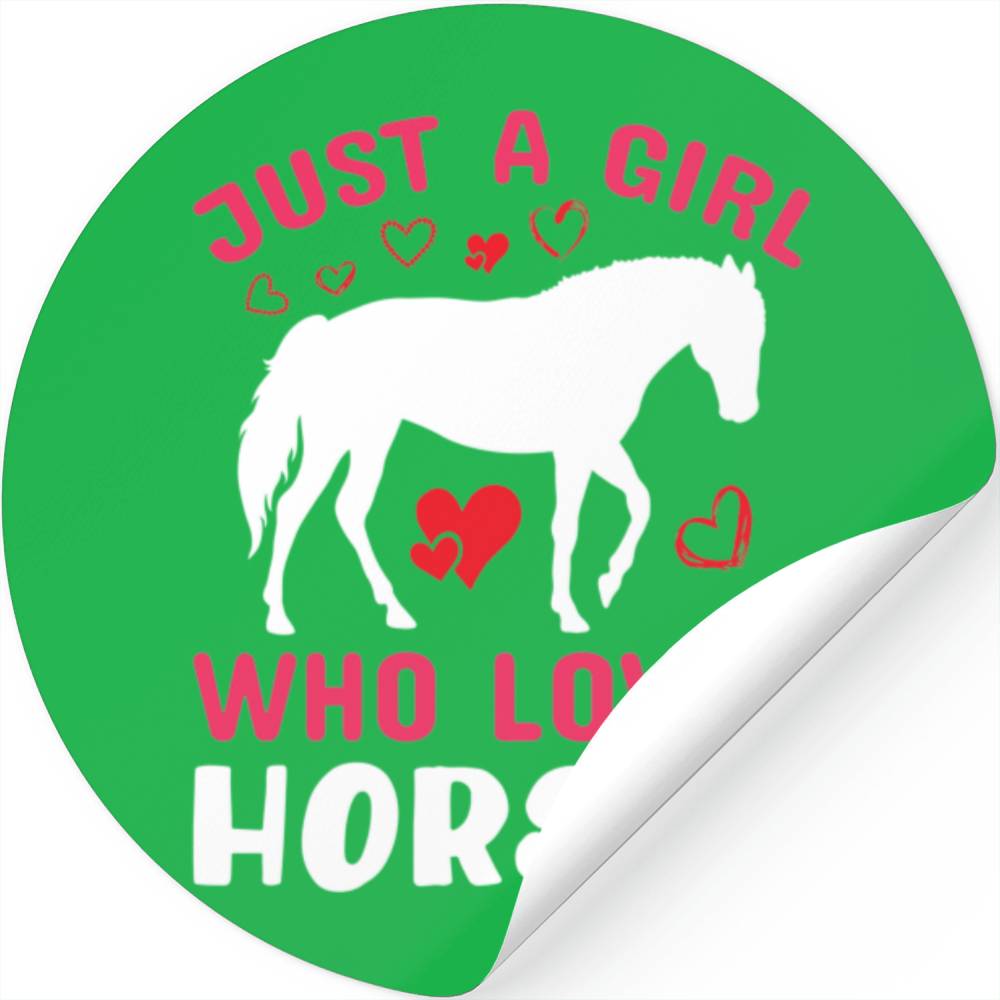 Western Cowgirl Equestrian Horseback Riding Horse Stickers
