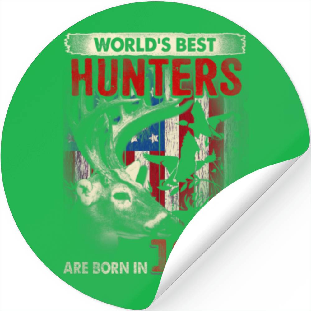 59 Years Old Deer Hunter Born In 1963 59Th Birthda Stickers