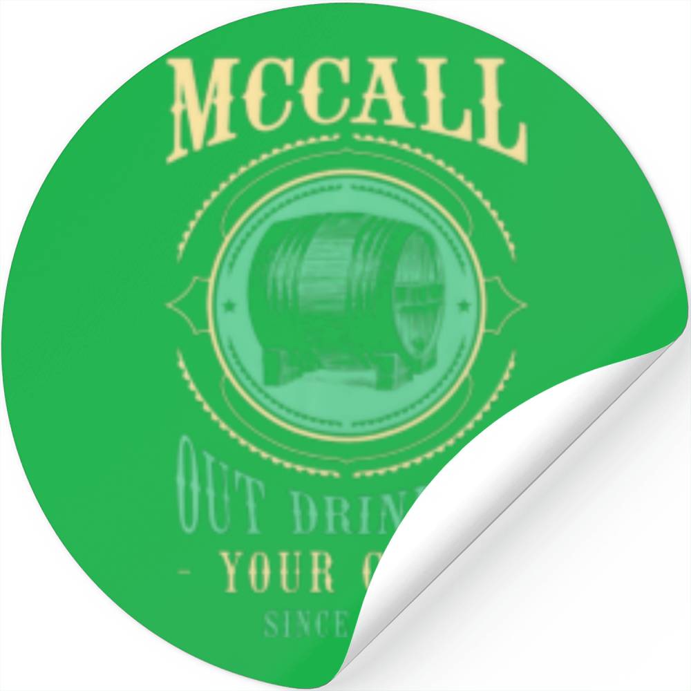 Mccall Outdrinking Since 1911 Idaho Craft Beer ID Stickers