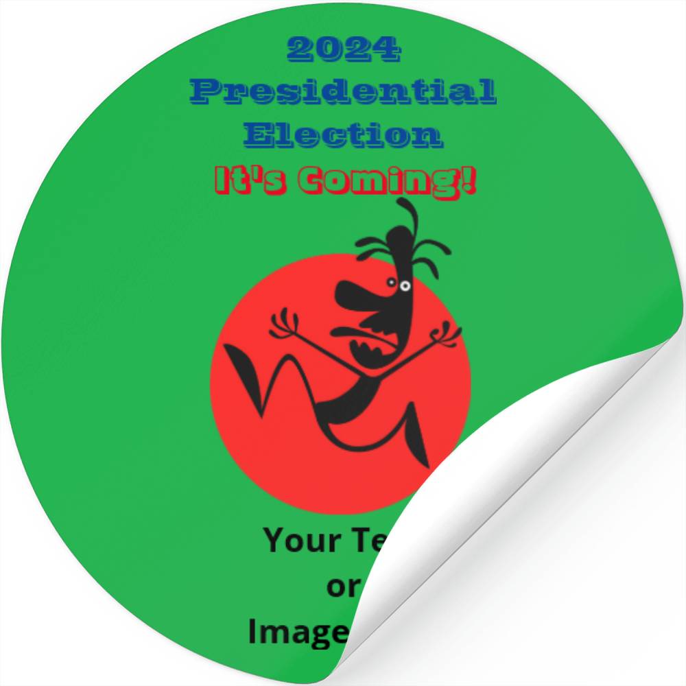 2024 Presidential Election, Running Man Edition Stickers