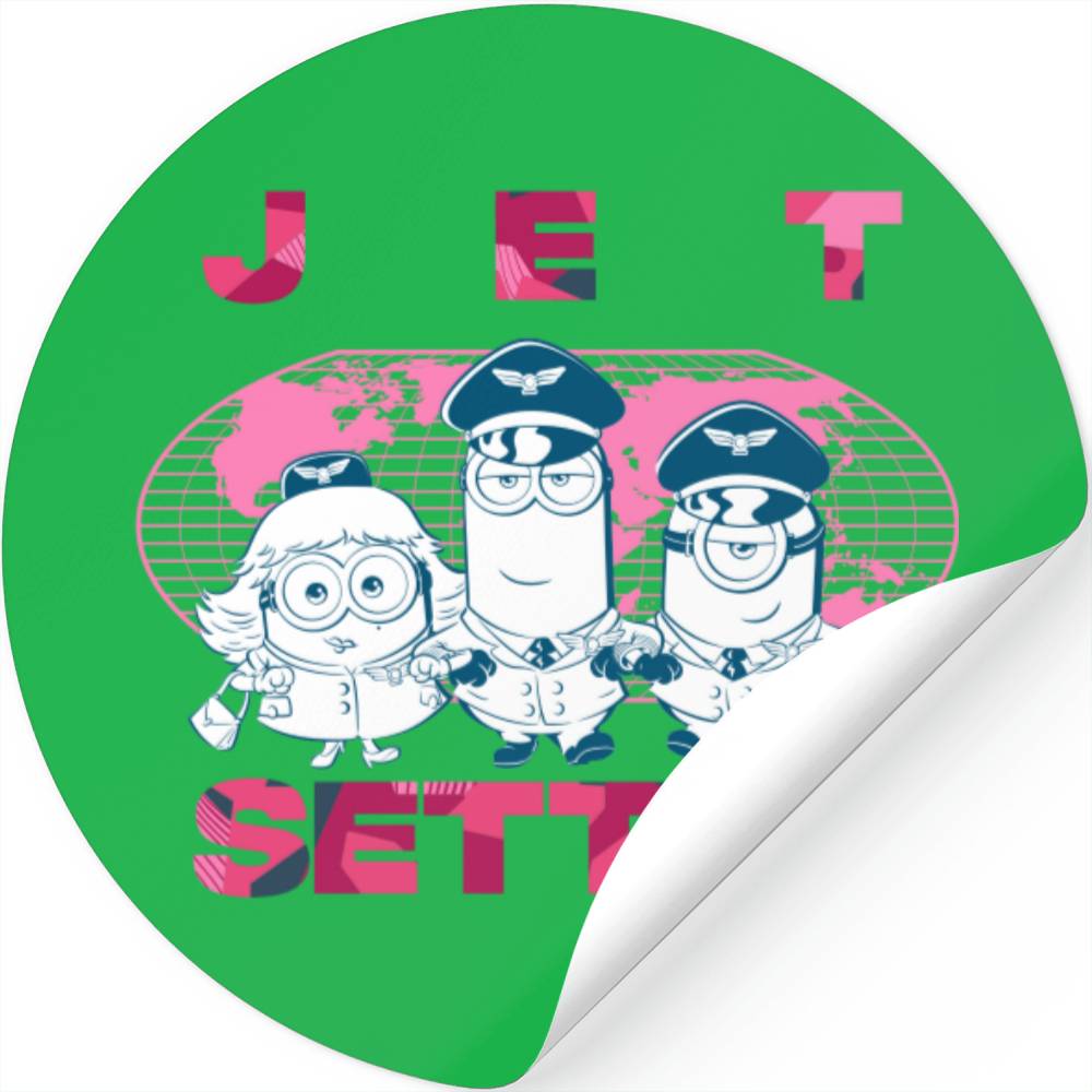 Minions: The Rise Of Gru | Minion Air Jet Setter Stickers