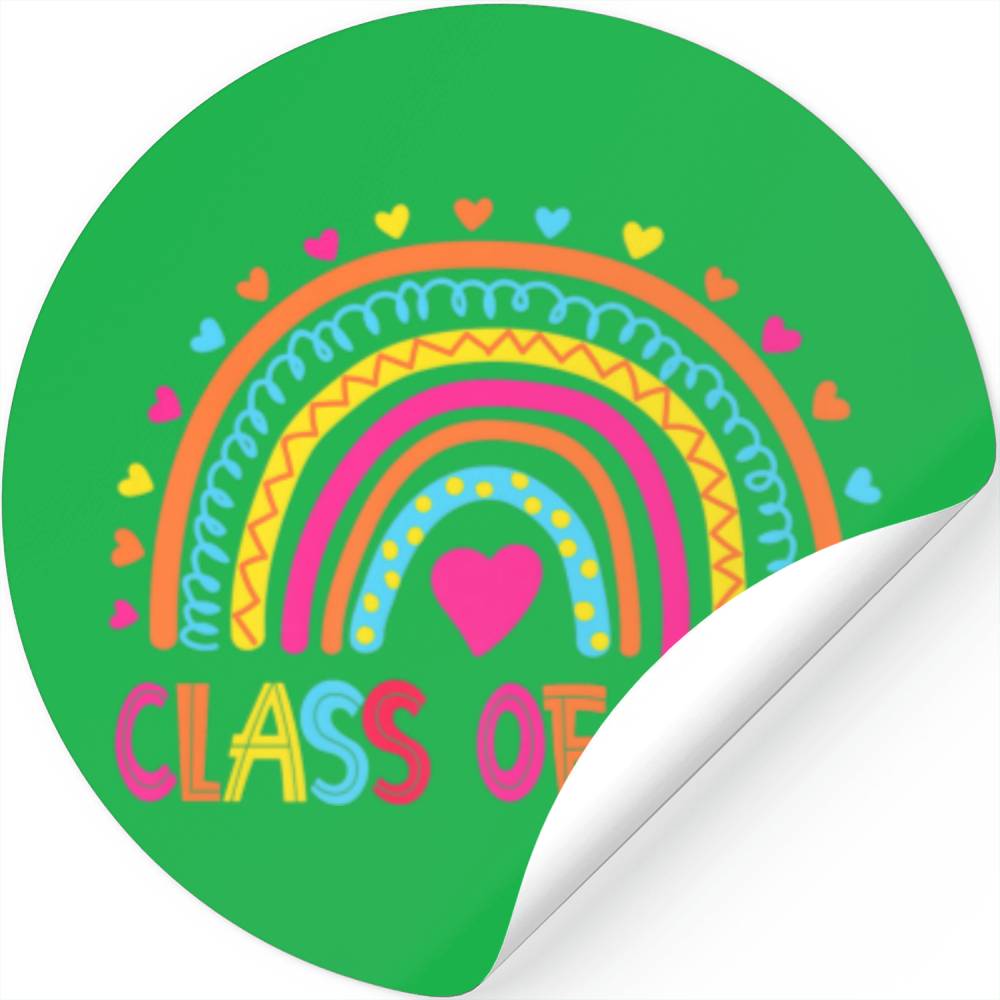 Class Of 2035 Kindergarten Pre K Grow With Me Grad Stickers