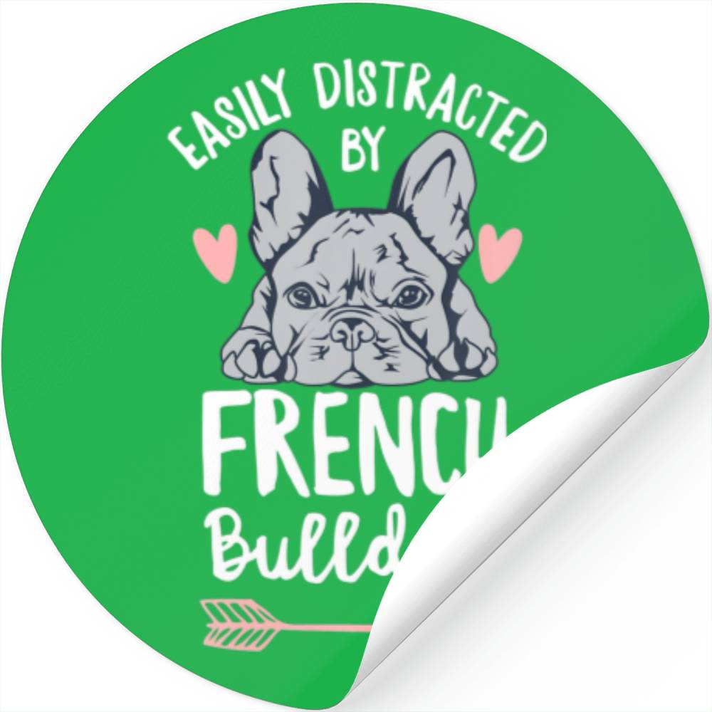 French Bulldog Design For A Frenchie Owner Stickers