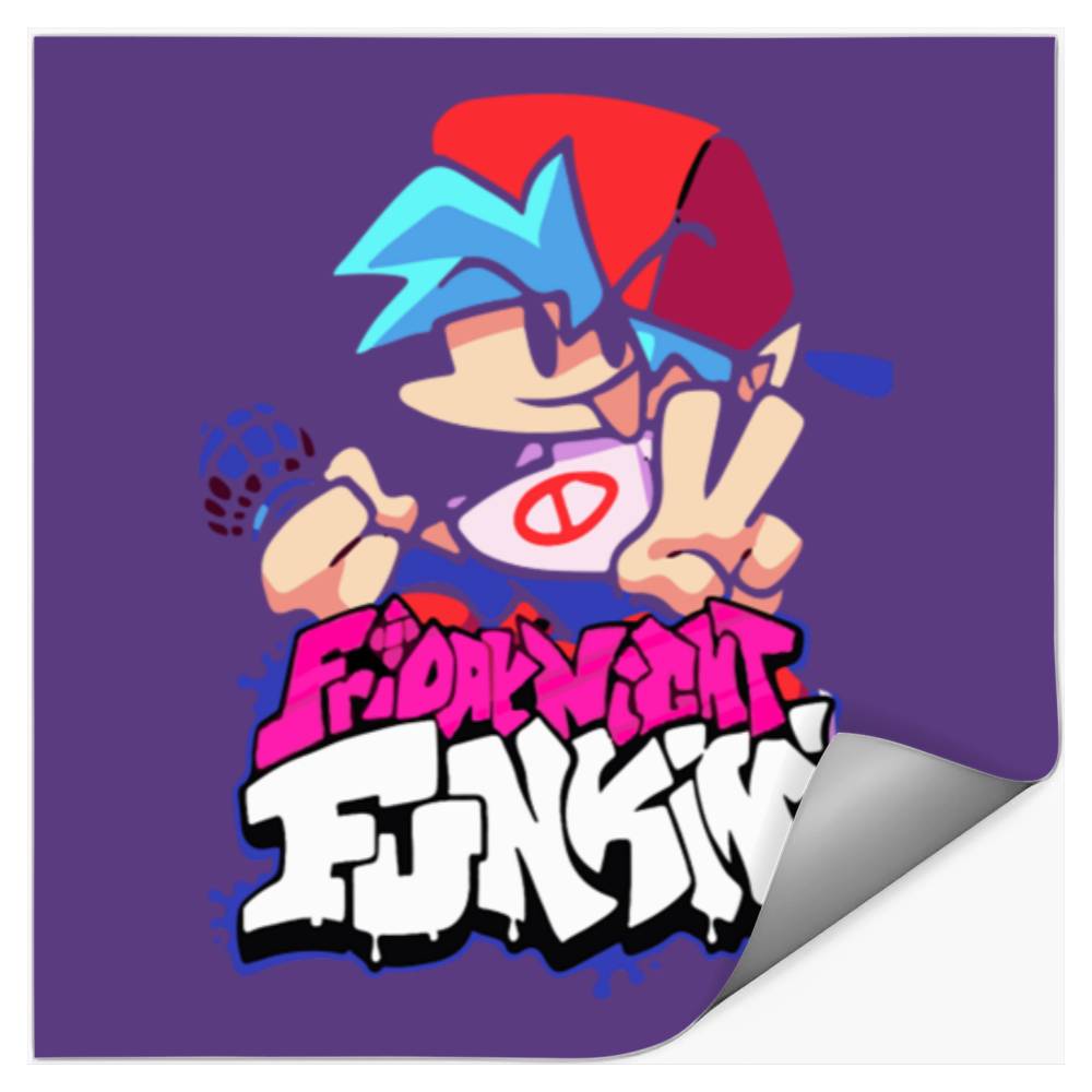 Friday Night Funkin Boyfriend FNF Games - Friday Night Funkin - Stickers
