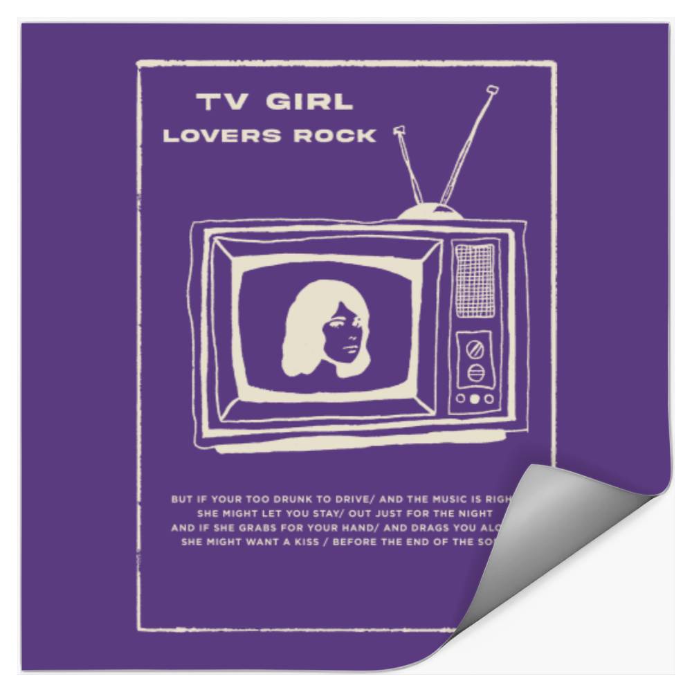 Tv Girl Stickers - Tv Girl Stickers - Tv Girl