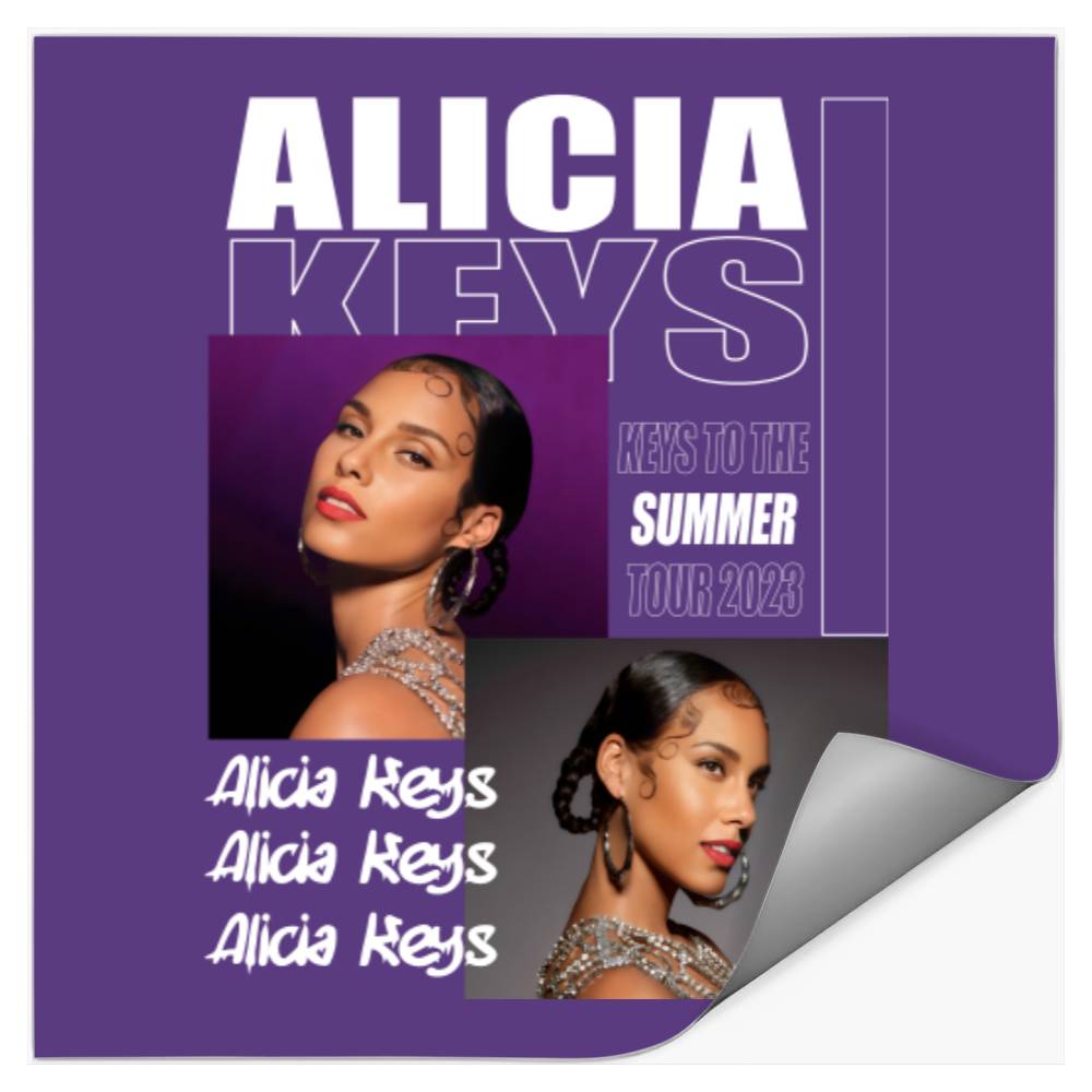 Alicia Keys Music Stickers K2, Keys To The Summer Tour 2023