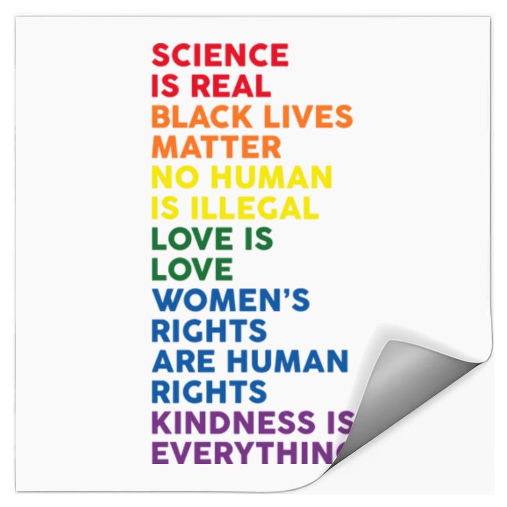 Science Is Real No Human Is Illegal - Science Is Real Black Lives ...