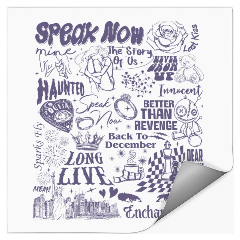 Speak Now Stickers, Speak Now Taylors Version Stickers, The Eras Taylor ...